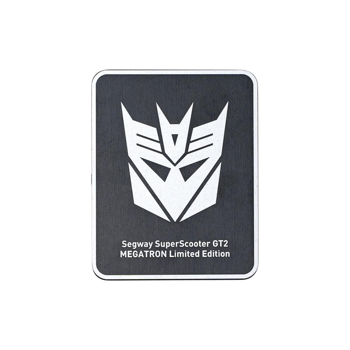 Rear Tail Metal Nameplate - GT2 Megatron