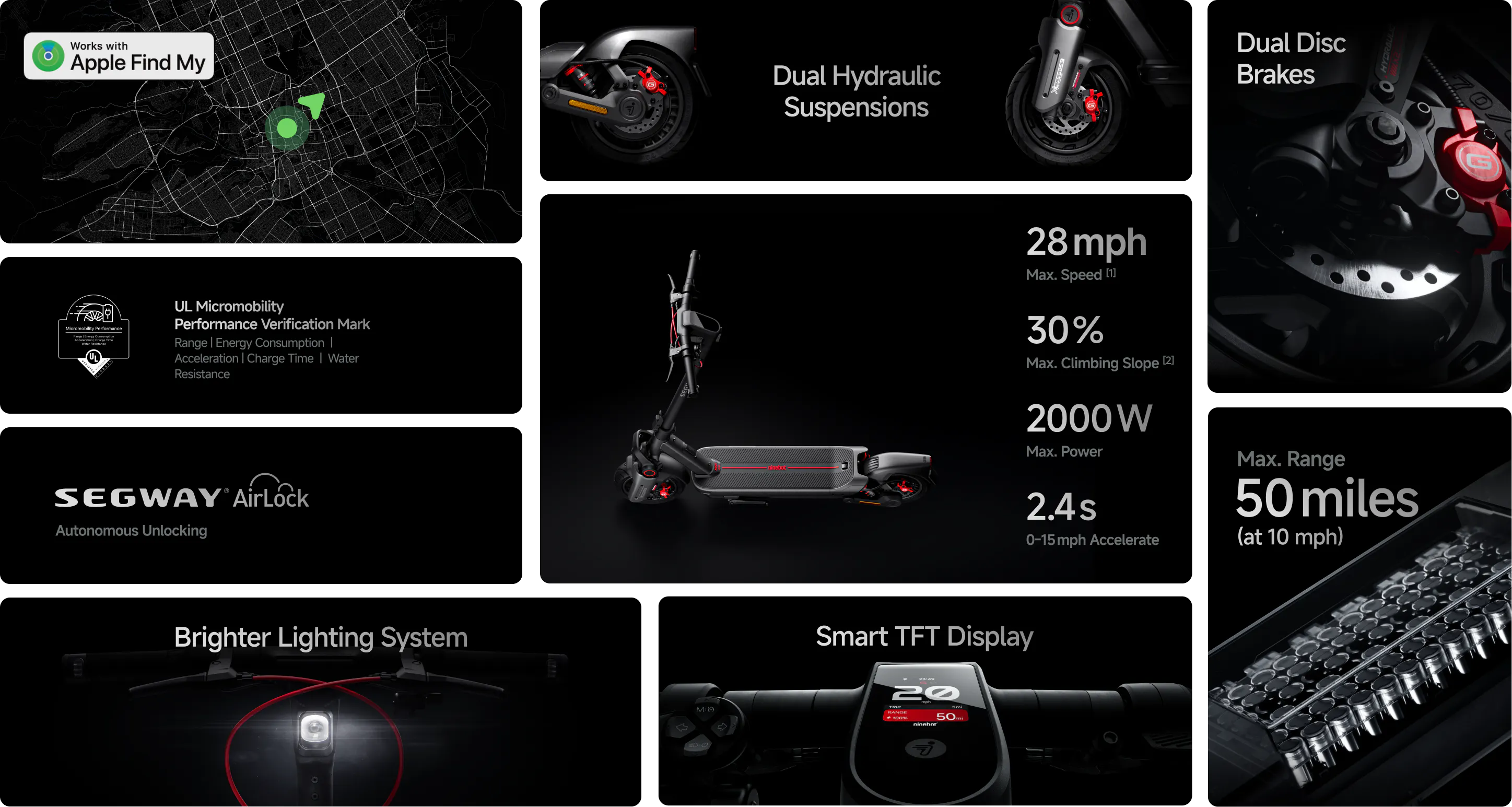 Segway MAX G3 | Premium Performance eKickscooter | Segway Official Store
