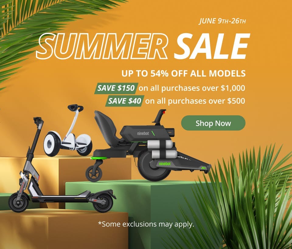 Segway Official Store | Electric Scooters and Rideables
