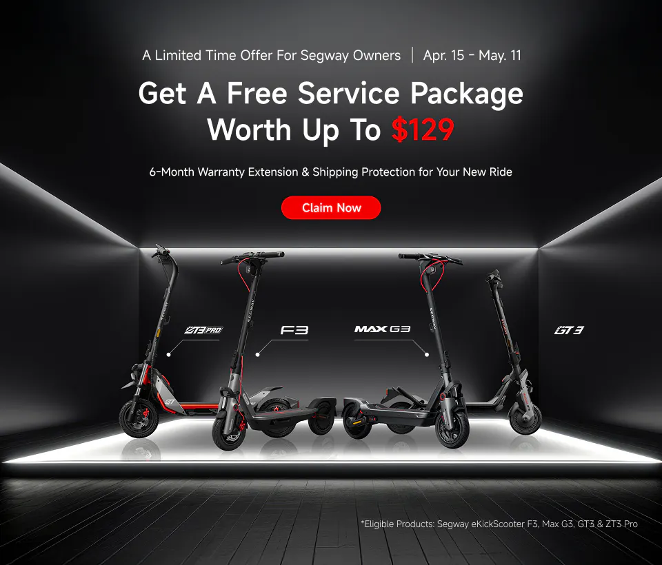 Segway Official Store | Global No.1 Electric KickScooter Brand